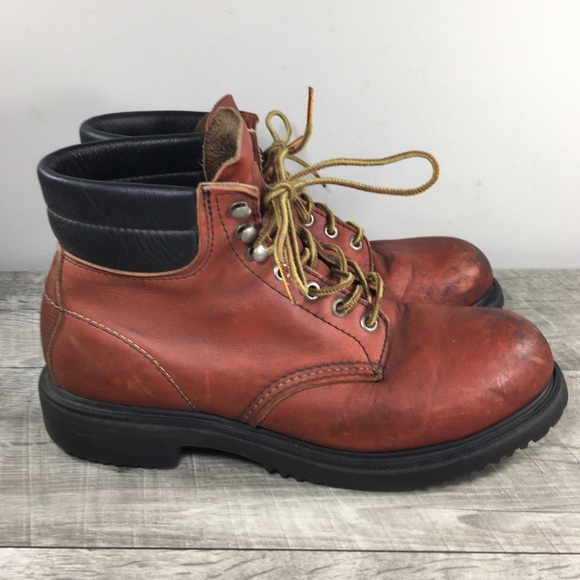 Red Wing Shoes | Shoes | Red Wing 2245 Mens Leather Rubber Neck Work ...